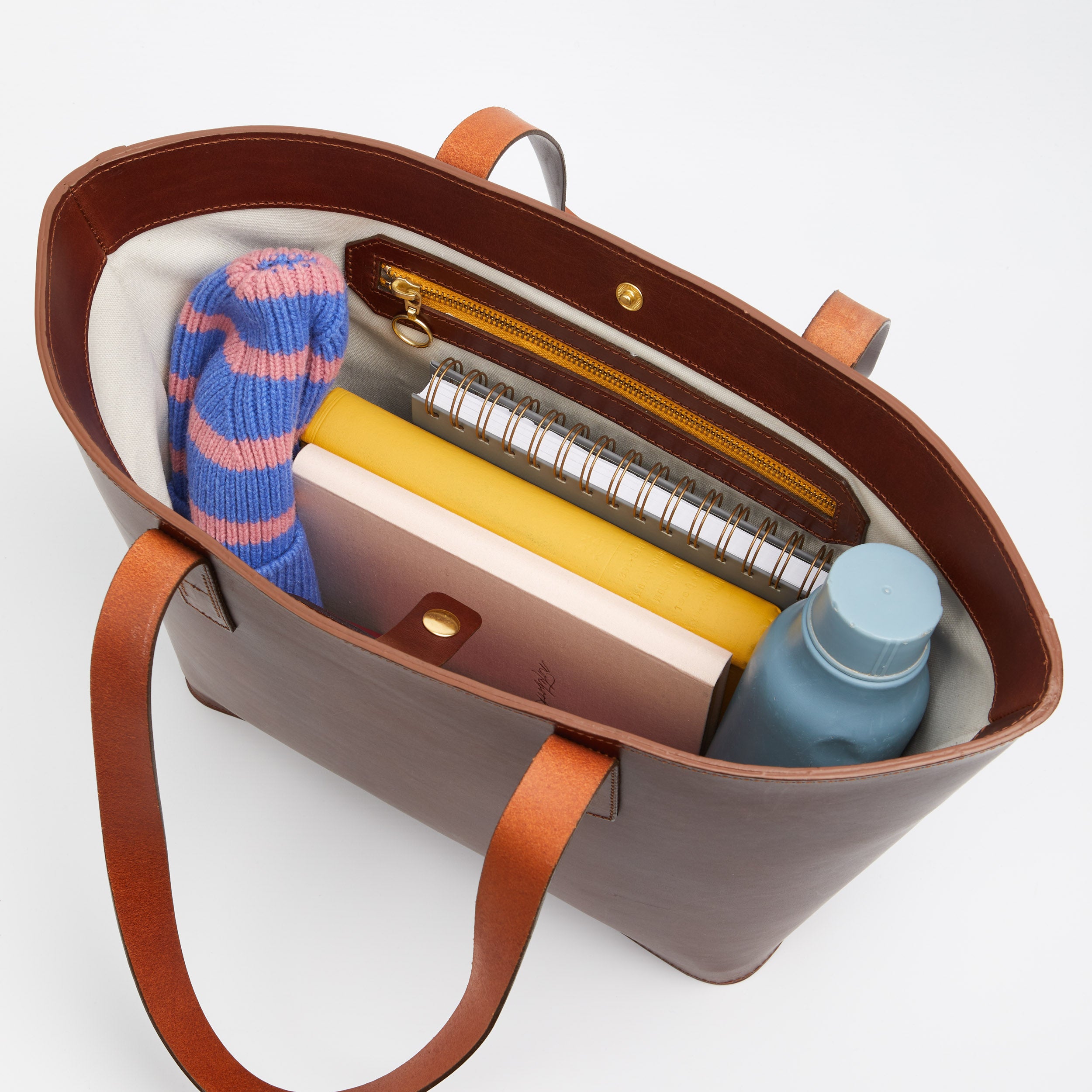Russet tote bag conker – Honey & Toast